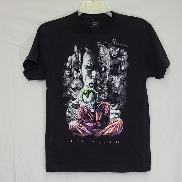 Batman | Shirts | Joker Six Flags Tee Size Medium | Poshmark